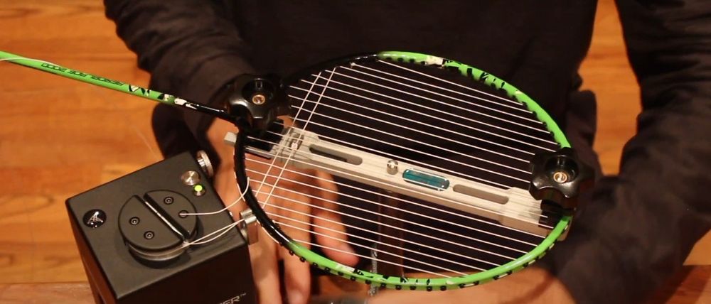Badminton Stringing Machine (Stringer Pro) (D'occasion) à St. Gallen pour CHF 400 – avec ...