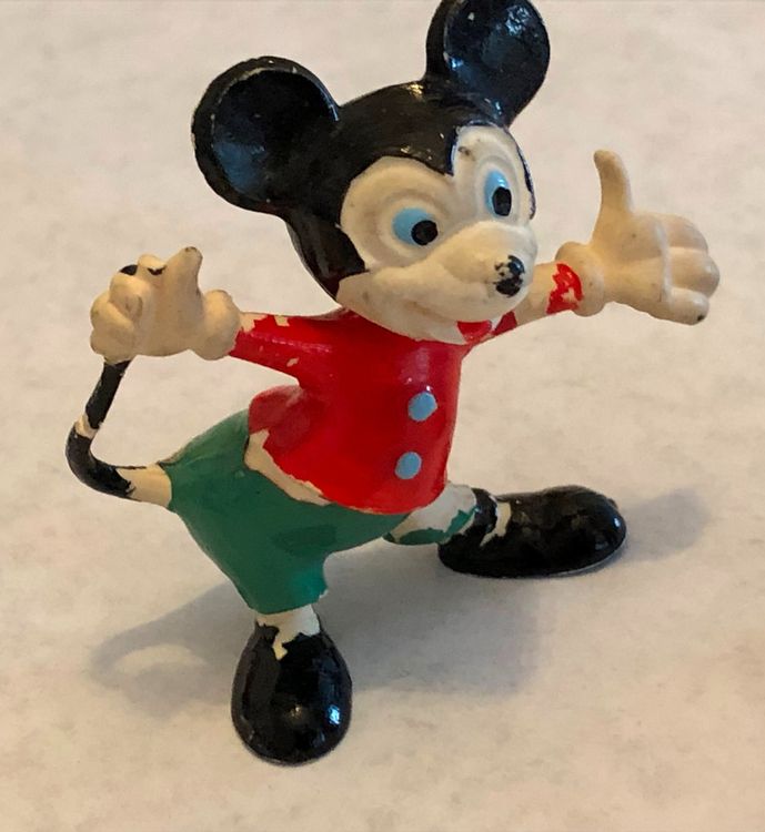 Duo ältere Disney-Figuren "Mickey-Mouse und Goofy" (Gebraucht) in ...
