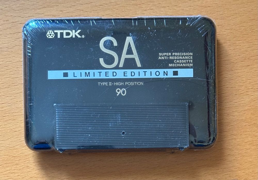 Cassette TDK SA 90 limited edition - Made in Japan (Neu und originalverpackt) in Bussigny für ...