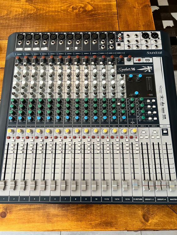Soundcraft Signature 16 Analog Mixer (Neu (gemäss Beschreibung)) in ...