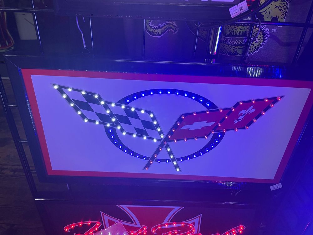 Corvette Leuchtreklame Led (Neu und originalverpackt) in AARBURG für ...