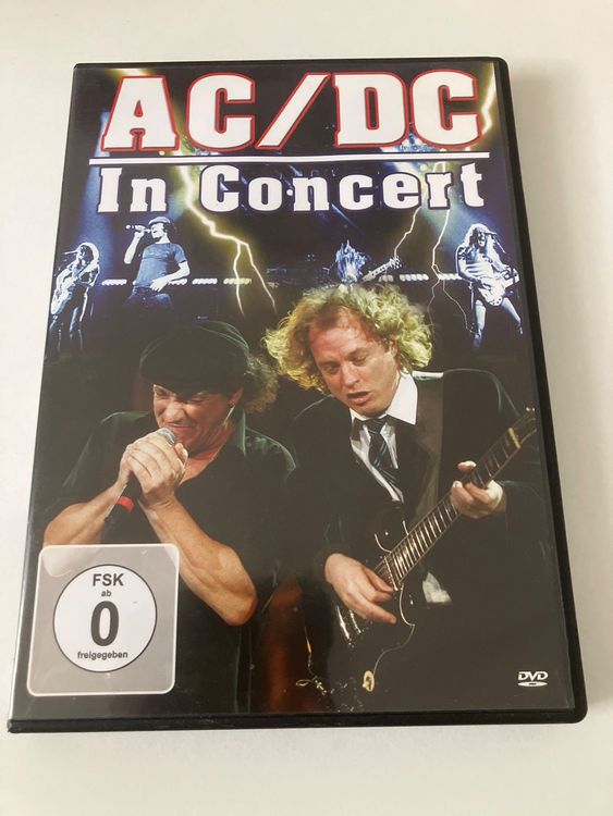 AC/DC - In Concert (DVD) (Gebraucht) in Arbon für CHF 5 – mit Lieferung auf Ricardo kaufen