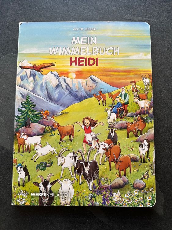 Mein Wimmelbuch Heidi - Entdecke die Schweizer Alpen! (Gebraucht) in ...