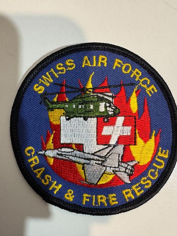 Original Badge Swiss Air Force Crash&Rescue (Neu und originalverpackt ...