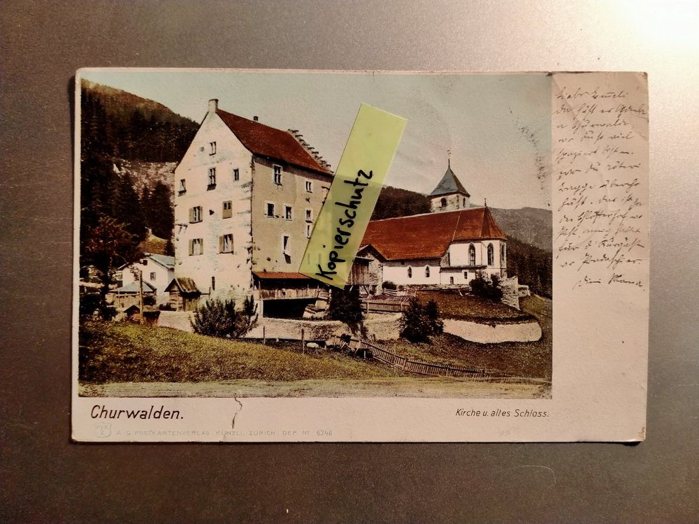 Ak Kirchen Und Schlösser Churwalden Kaufen Auf Ricardo
