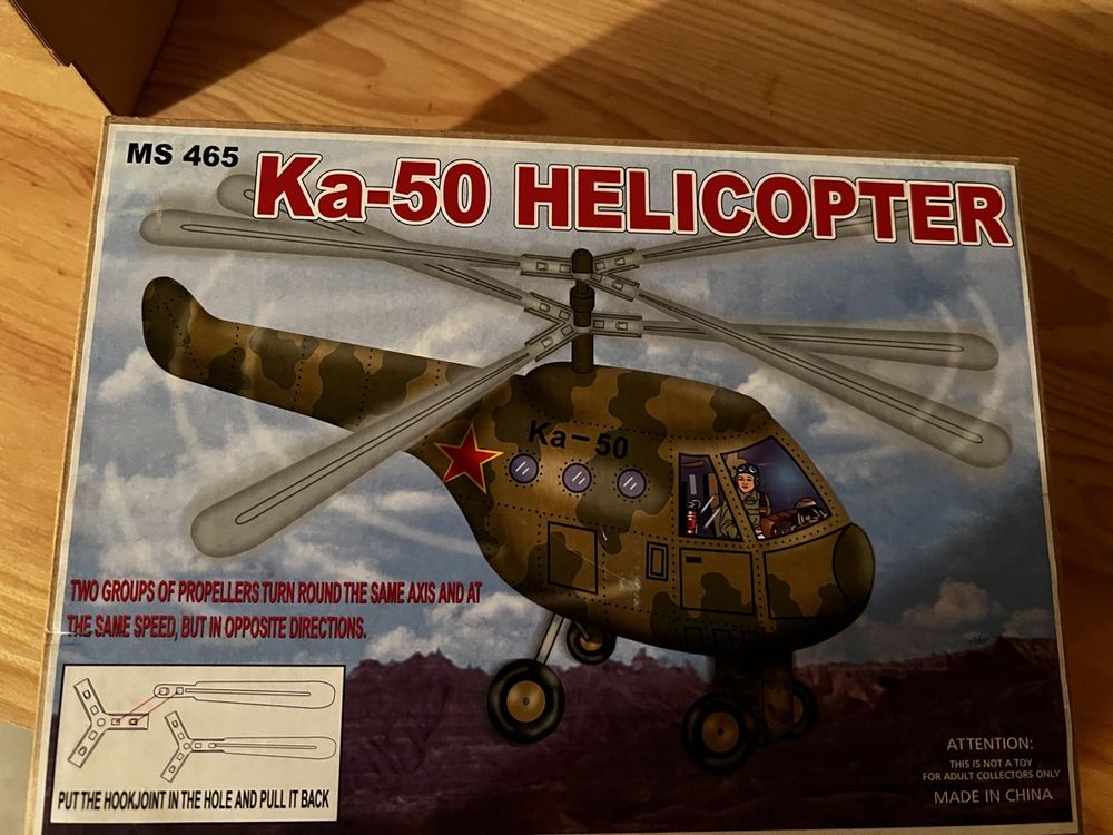 Ka-50 Helicopter Model Kit (Neu (gemäss Beschreibung)) in Gockhausen ...