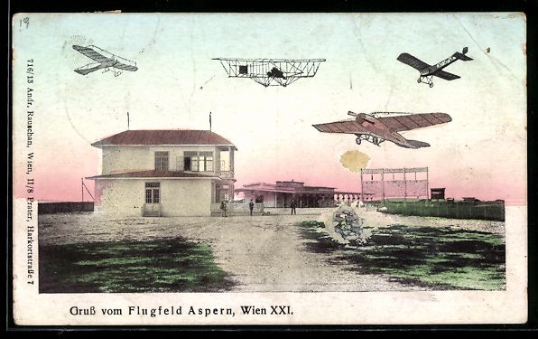 Wien, Flugzeuge über dem Flugfeld Asper (Gebraucht) in Berlin für CHF ...