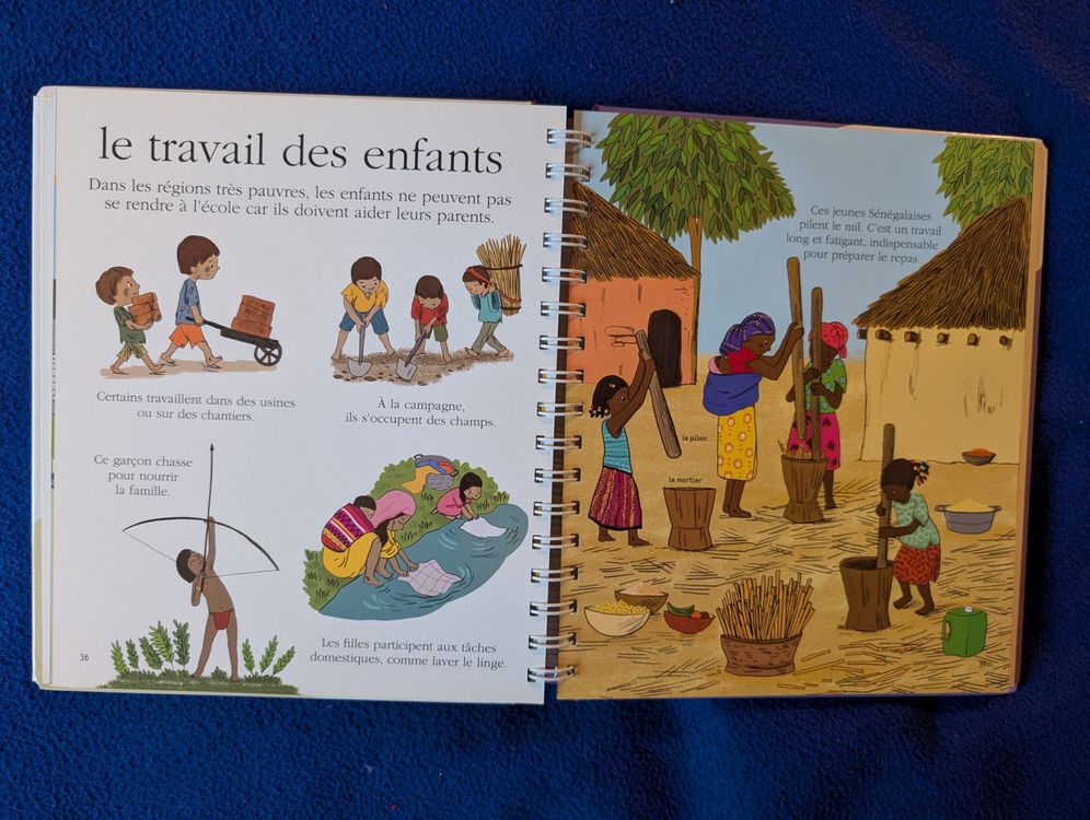 LES ENFANTS DU MONDE, livre pour les 3 à 7 ans (Neuf avec emballage d ...