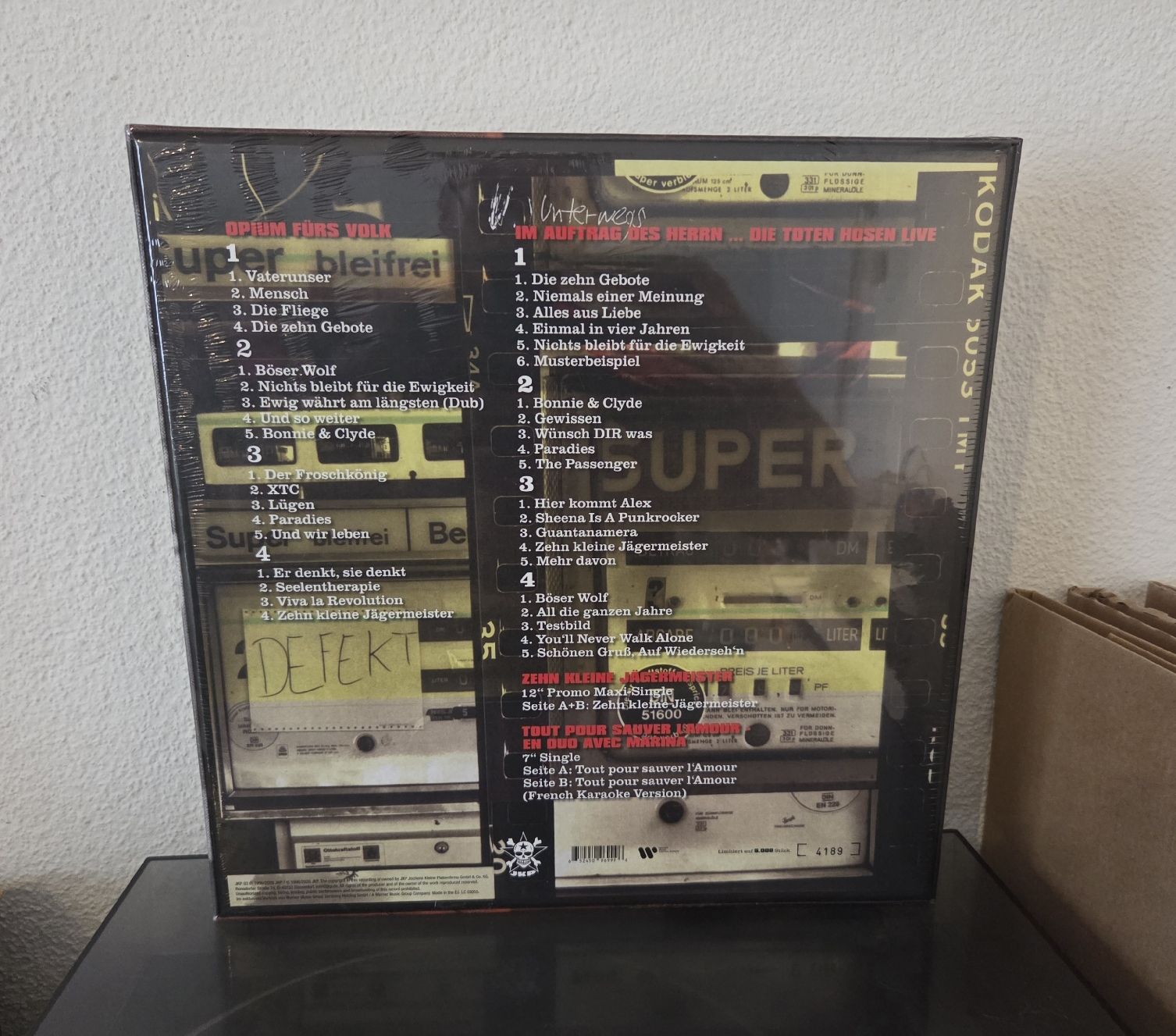 DIE TOTEN HOSEN - Opium fürs Volk Box, 30 Jahre, 2026. (Neu und ...