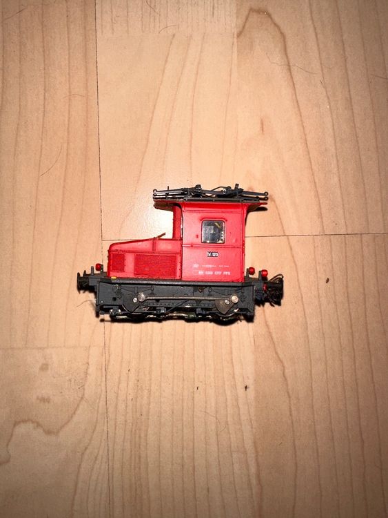 Brawa Te III 123 rot, SBB-Rangiertraktor,Analog | Kaufen auf Ricardo