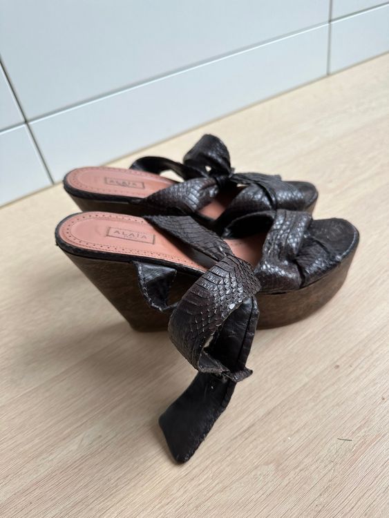 ALAIA Python Sandale (Gebraucht) in Steinmaur für CHF 90 – mit ...