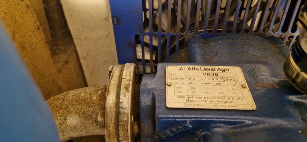Absauganlage Alva Laval Monovack (Gebraucht) in Affoltern BE für CHF ...
