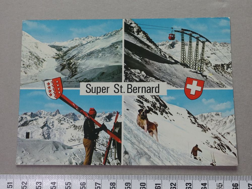 Super St. Bernard, Ski, Télécabine, Luftseilbahn, 1981 (Gebraucht) in ...