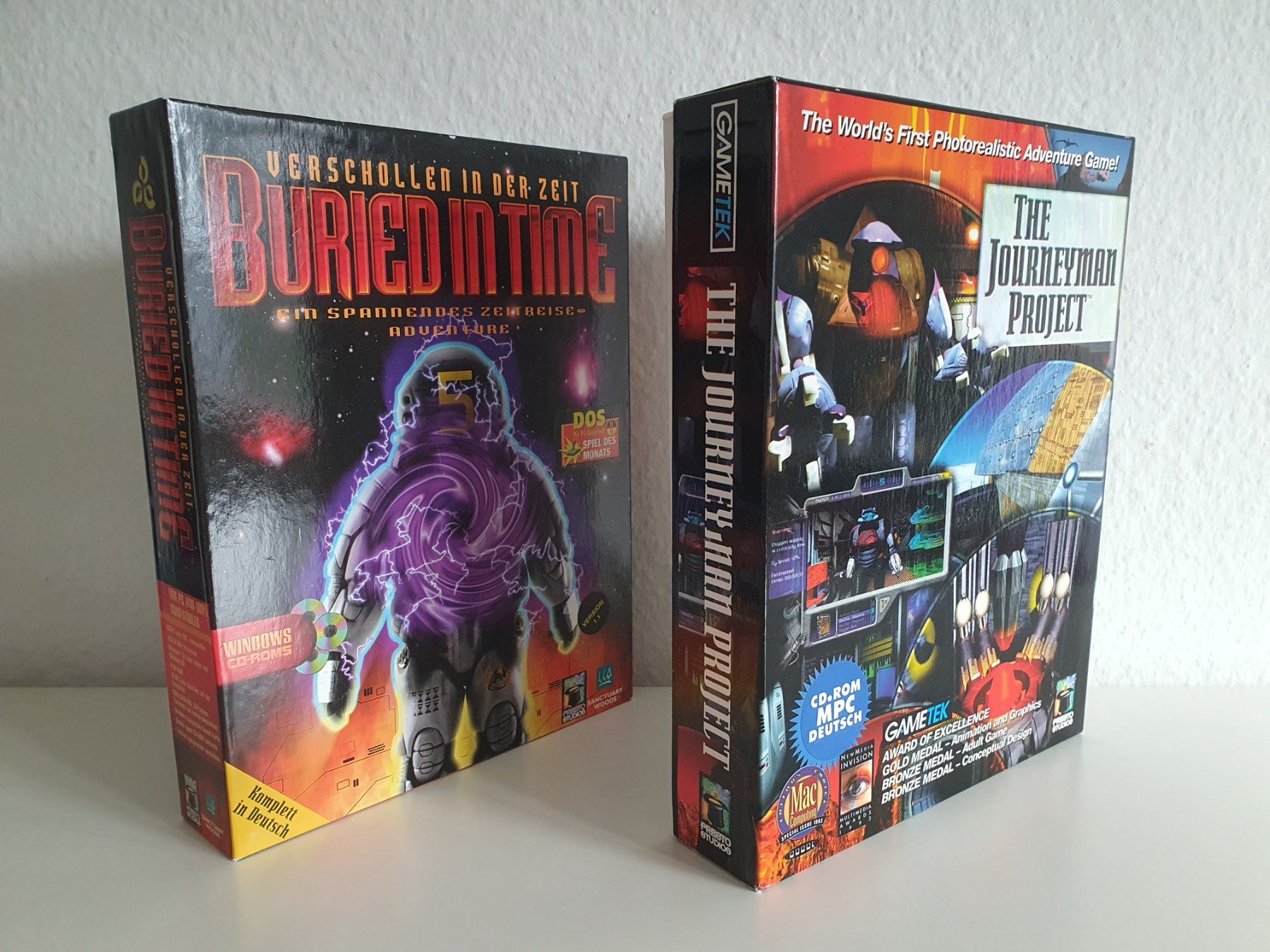 PC Games The Journeyman Project 1+2 (1993/95) Big Box Bundle (Gebraucht ...