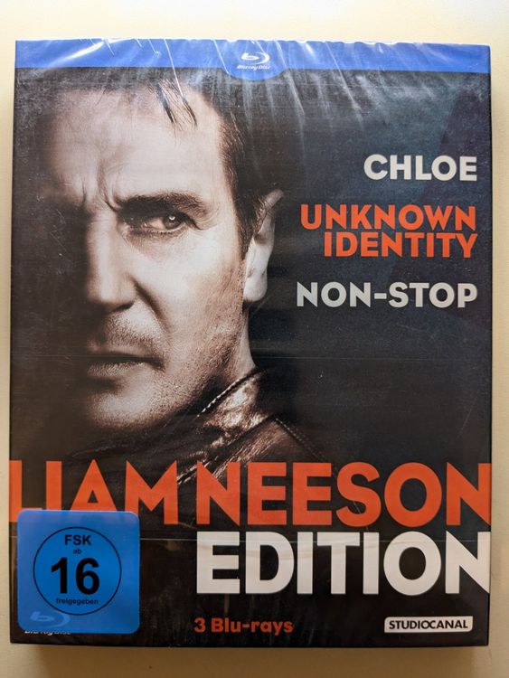 Liam Neeson Collection [3 Filme auf Blu-ray/neu&OVP] (Neu und originalverpackt) in Port für CHF ...