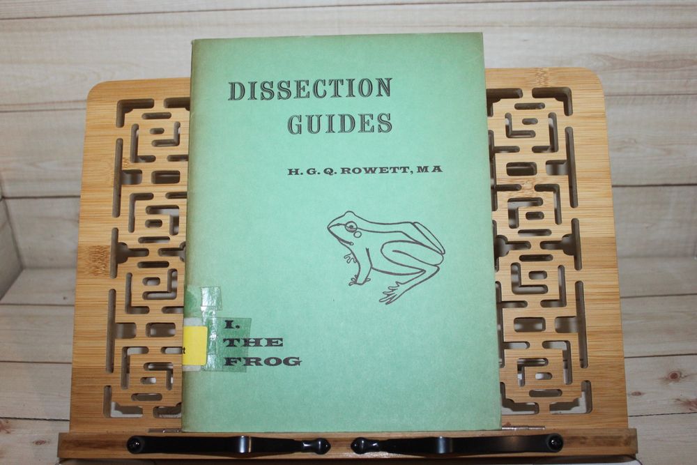 Dissection Guides I. The Frog - H.G.Q.Rowett (Gebraucht) in Urdorf für ...