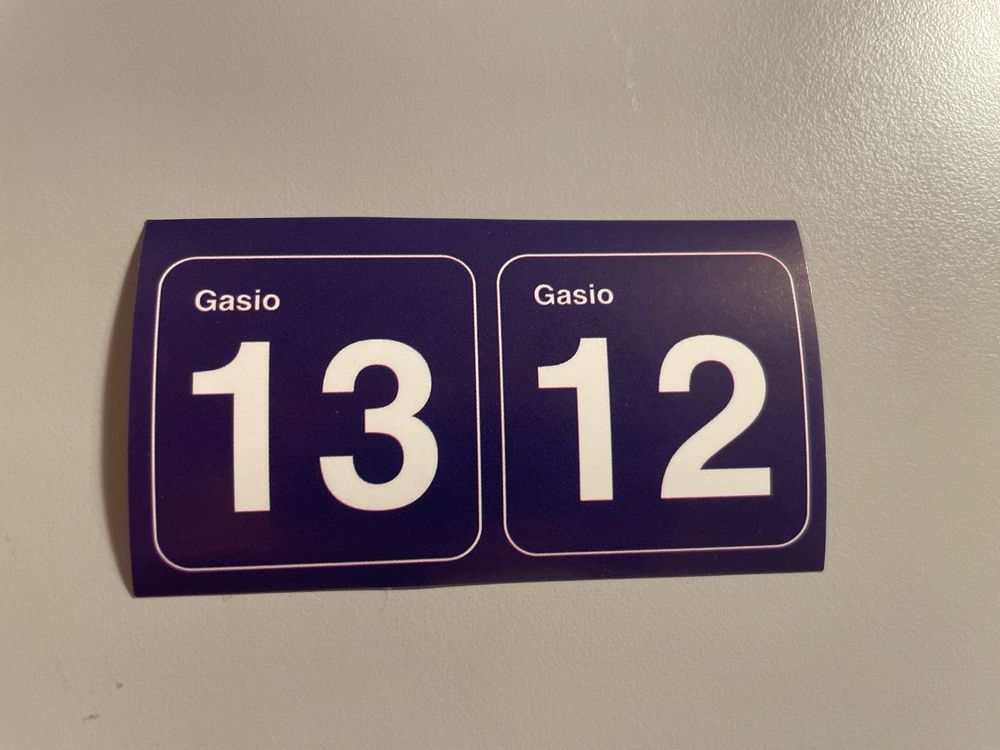 25 Stück Gasio 1312 Sticker FCZ/GCZ/YB/FCB/FCSG/YB/FCL | Kaufen auf Ricardo