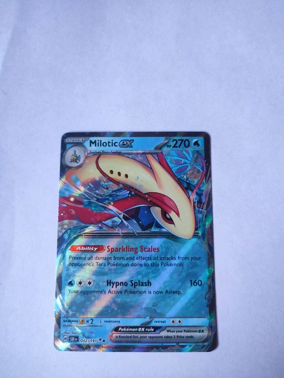 Pokémon Milotic Ex 024/191 Surging sparks NM EN ab 1 (Neu (gemäss ...