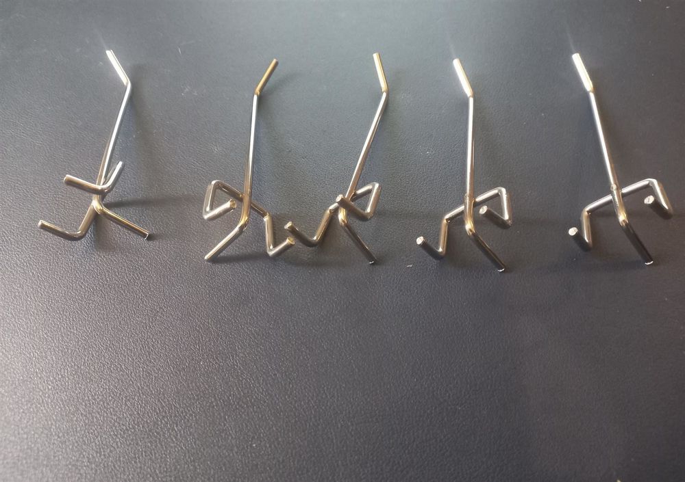 40x Lochwandhaken Handel Garage Werkstatt - Crochet vitrine (Neu und originalverpackt) in ...