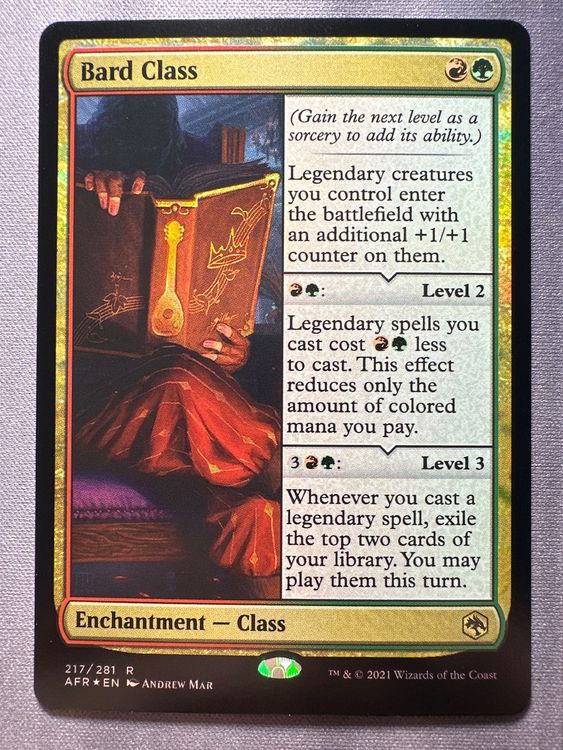 Bard Class FOIL 217/281 Forgotten Realms | Kaufen auf Ricardo