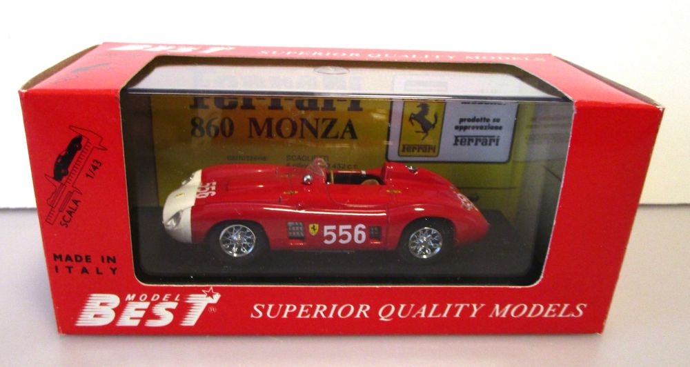 BEST FERRARI 860 MONZA MILLE MIGLIA 1956 N°556 - 9053 (Neu und ...