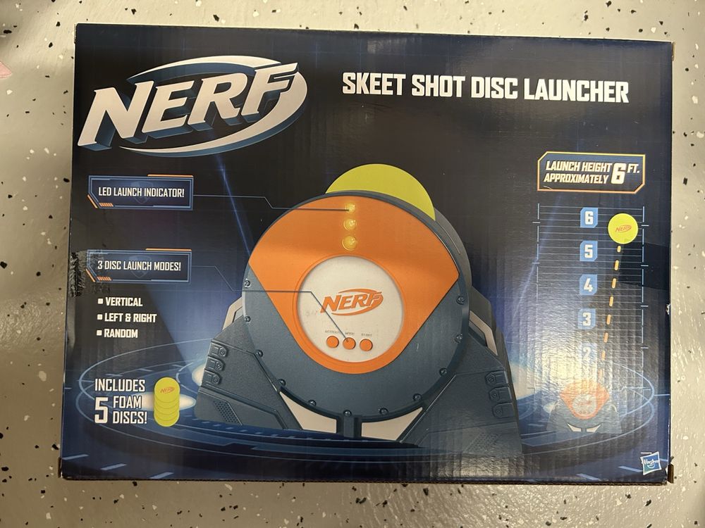 Nerf Skeet Shot Disc Launcher, Zielscheibe neu (Neu und ...