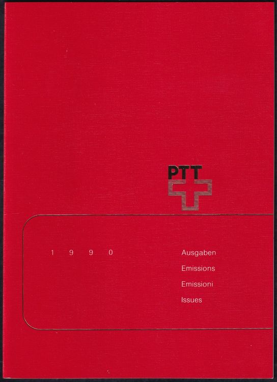 Schweiz Jahrbuch 1990 postfrisch ** komplett (Neu (gemäss Beschreibung ...