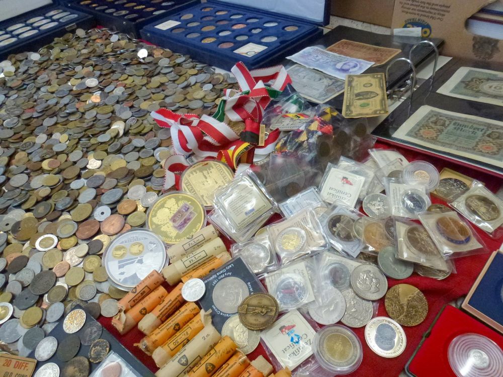 ++80 Kilo Münz-Sammlung Schweiz und Ausland ab Römer (Gebraucht) in ...