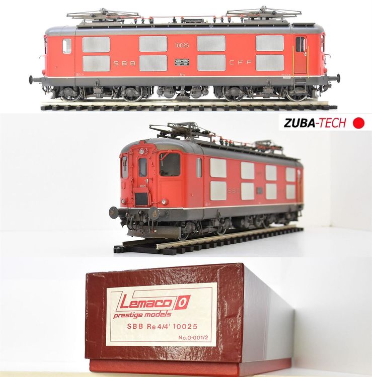 Lemaco 0-001/2 E-Lok Re 4/4I SBB Spur 0 (Gebraucht) in St. Gallen für CHF 1720.5 – mit Lieferung ...