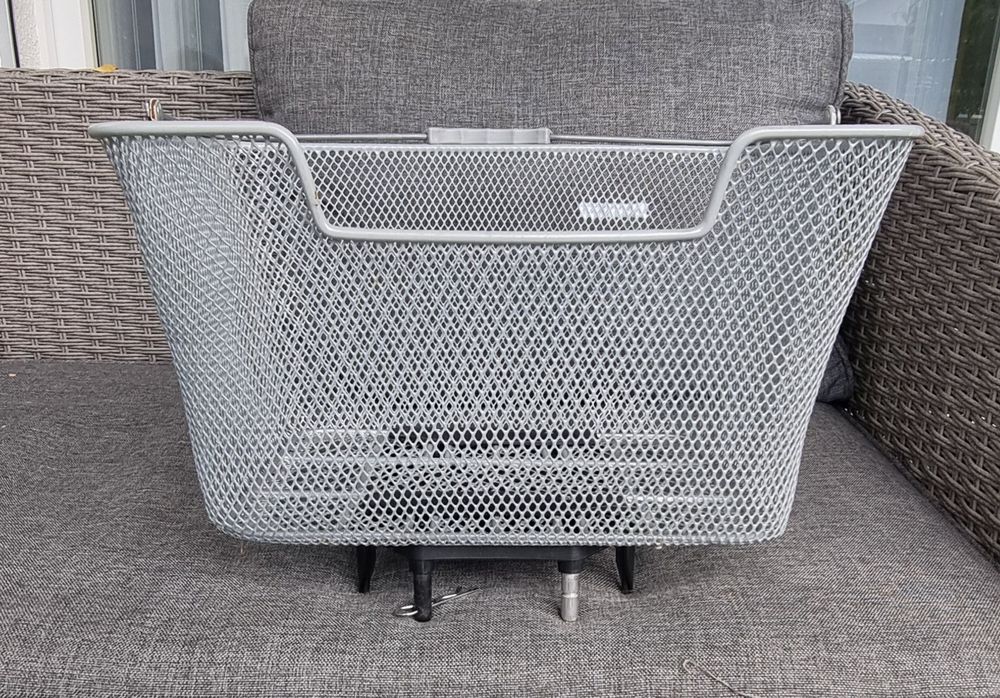 Fahrrad Korb Pletscher 18l mit Pletscher athlete halterung (Gebraucht ...