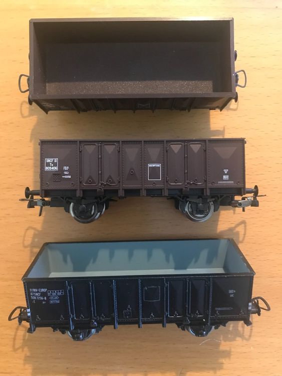 3x SNCF Hochbordwagen 2x Roco 1x PIKO (Gebraucht) in Luzern für CHF 90 – mit Lieferung auf ...