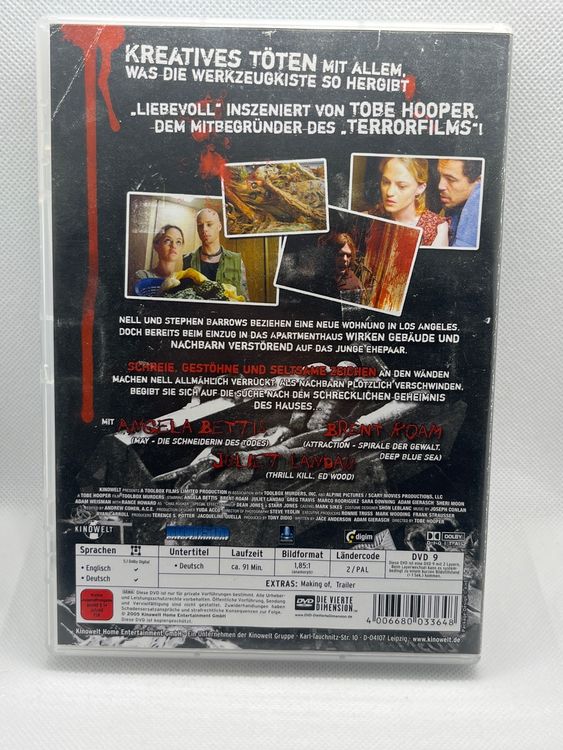 The Toolbox Murders (Gebraucht) in Hinterkappelen für CHF 4.95 – mit Lieferung auf Ricardo kaufen