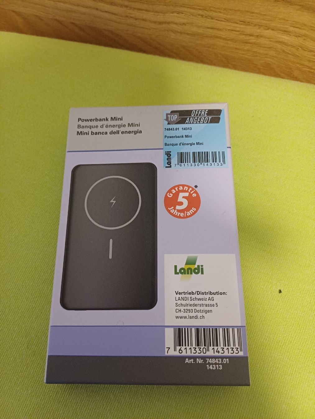 LANDI Powerbank Mini, 5000mAh, Magnetisch, gebraucht (Gebraucht) in ...