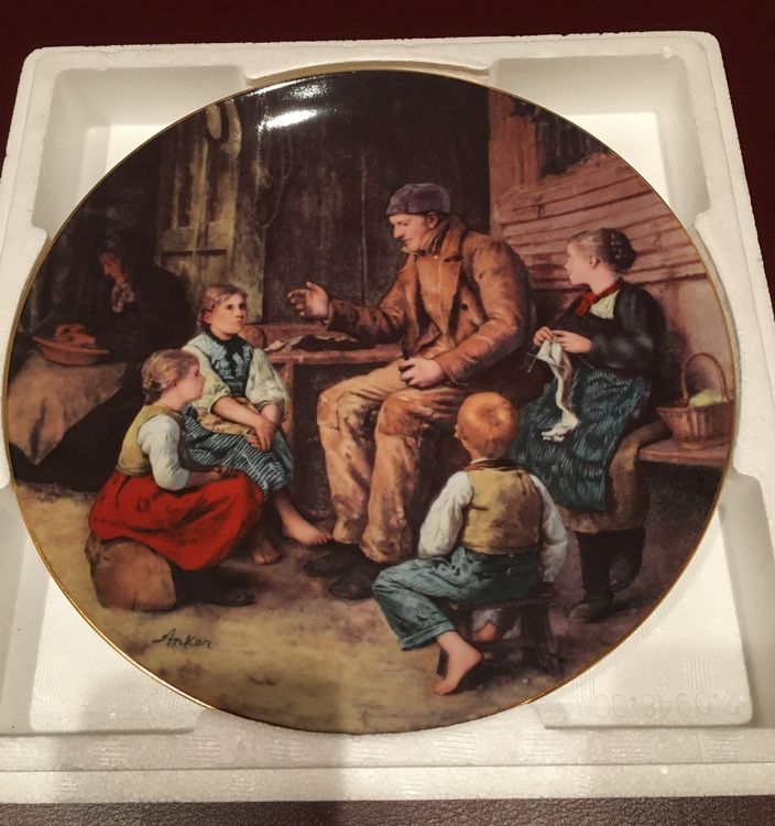 8-tlg. Albert Anker Sammelteller-Serie «Ankers Erbe» (Neu und ...