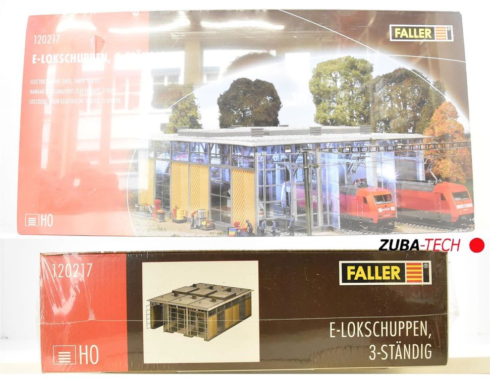Faller 120217 E-Lokschuppen 3-ständig (Neu und originalverpackt) in St ...