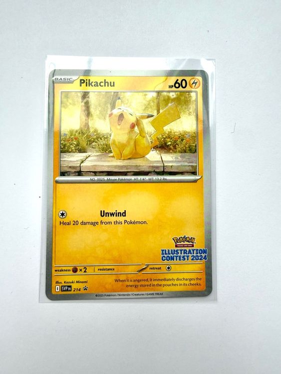 Pokemon SVP Pikachu 214 EN (Neu (gemäss Beschreibung)) in Läufelfingen ...