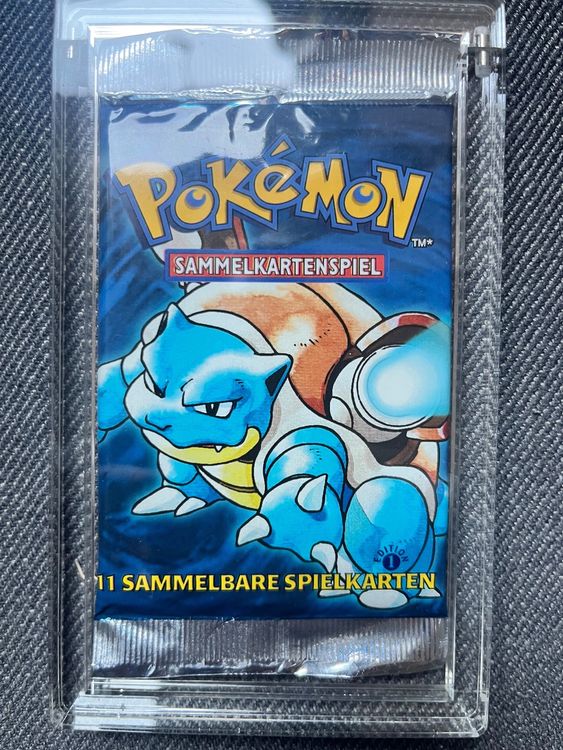 Pokemon Base Set 1. Edition Booster Pack Turtok Deutsch | Kaufen auf ...