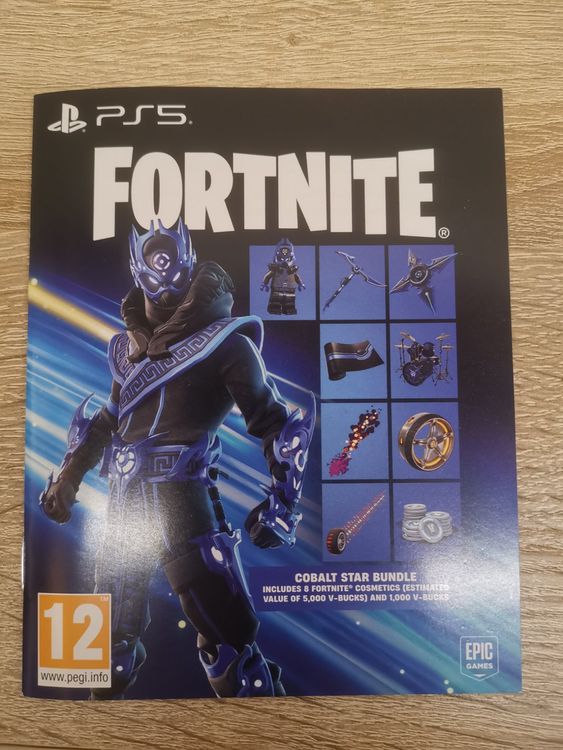 Fortnite PS5 Cobalt Star Bundle Code | Kaufen auf Ricardo