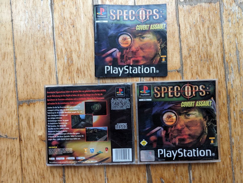 Spec Ops: Covert Assault // PlayStation 1 PS1 (Gebraucht) in St. Gallen ...