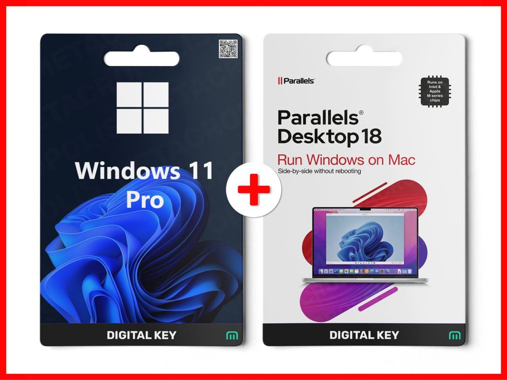 Windows 11 Pro + Parallels 18 Standard - Bundle Deal! (Neu (gemäss ...