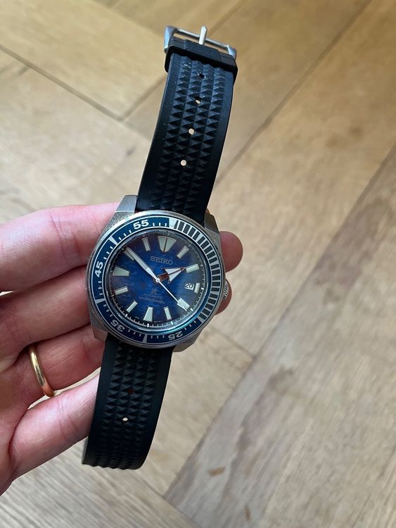 Seiko Samurai Prospex SRPE33K1 Manta Ray Mod | Kaufen auf Ricardo