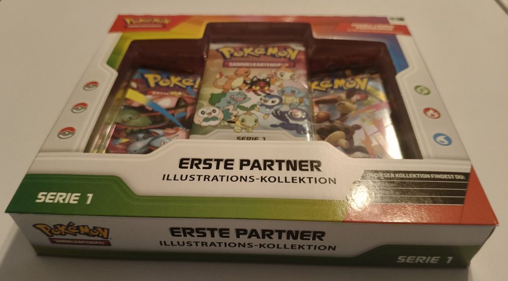 Pokémon Erste Partner Illustrations Kollektion Serie 1 - DE (Neu und ...