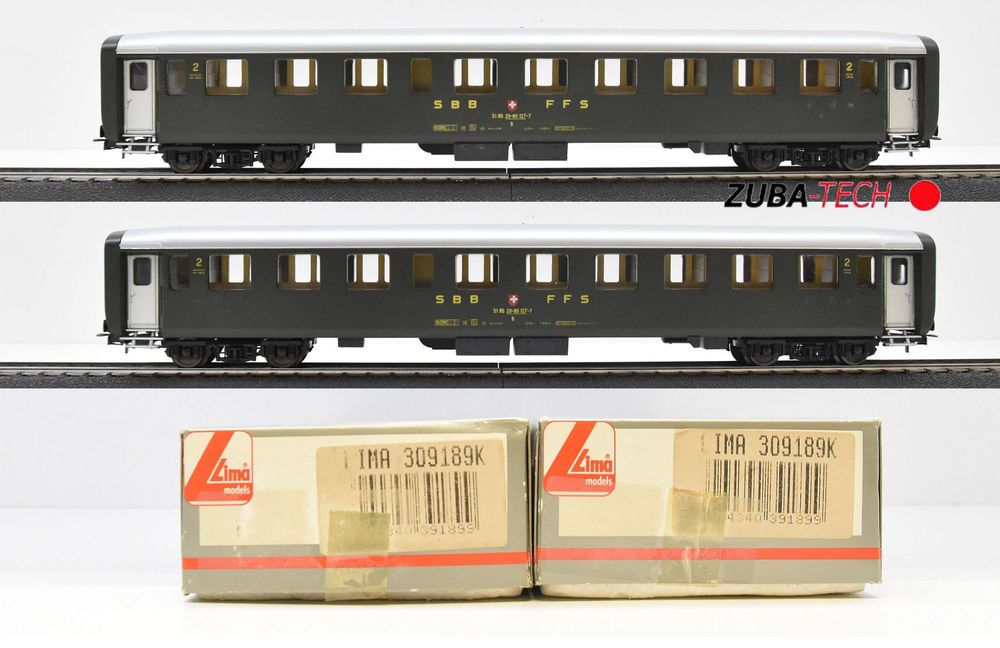 Lima 2x schwere Schlierenwagen SBB H0 GS mit OVP | Kaufen auf Ricardo