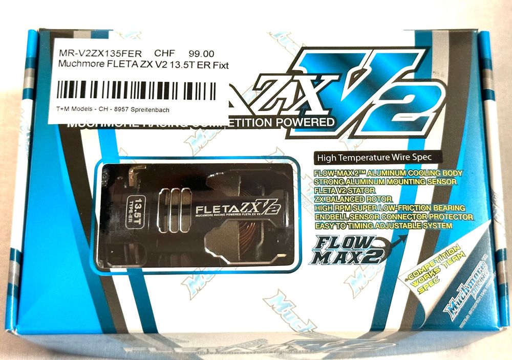 MOTEUR MUCHMORE FLETA ZX V2 13.5T | Kaufen auf Ricardo
