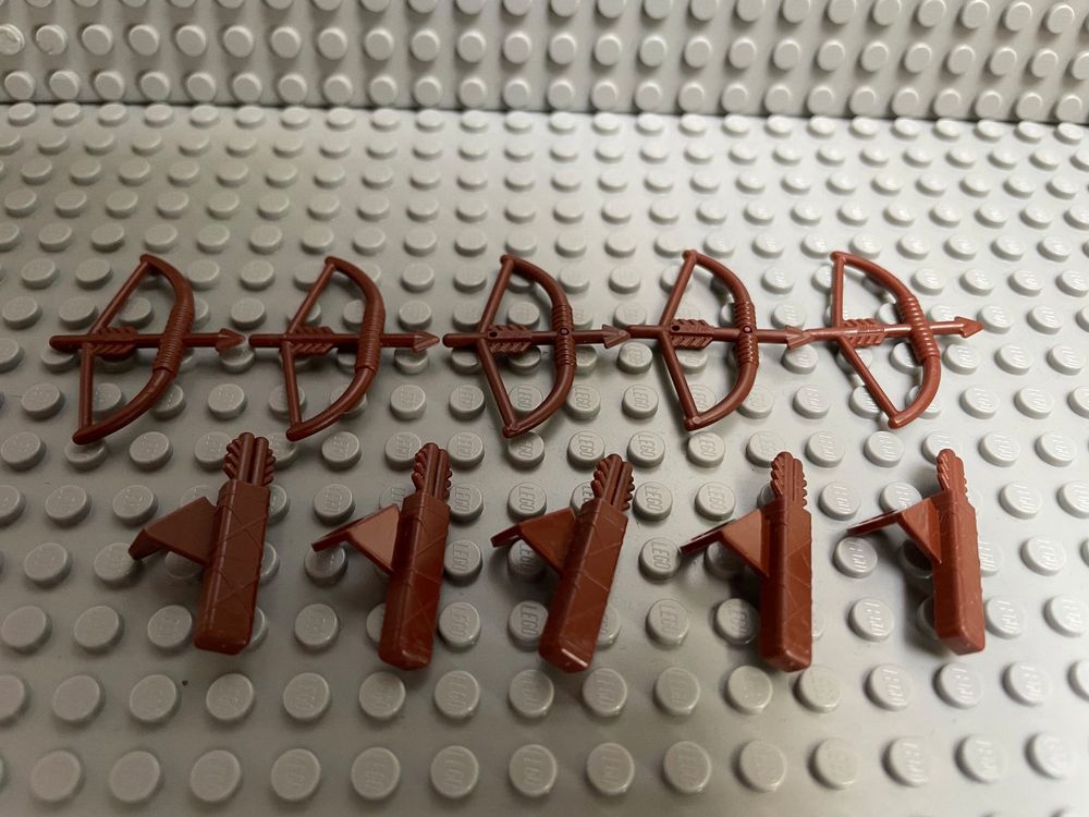 Lego Ritter Waffen Pfeil und Bogen (Neu (gemäss Beschreibung)) in Horw ...