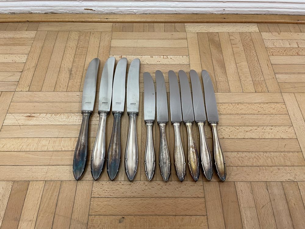 Auerhahn / OKA Besteck Set versilbert Art Deco Essbesteck | Kaufen auf Ricardo