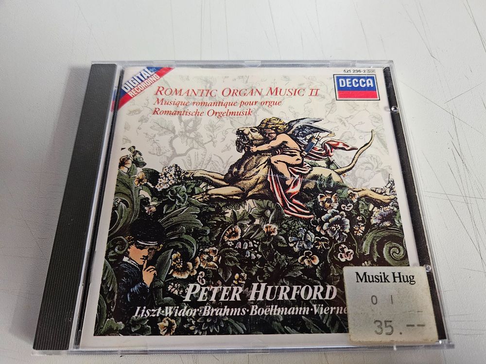 Romantic Organ Music II - CD - Peter Hurford (Gebraucht) in Genestrerio ...