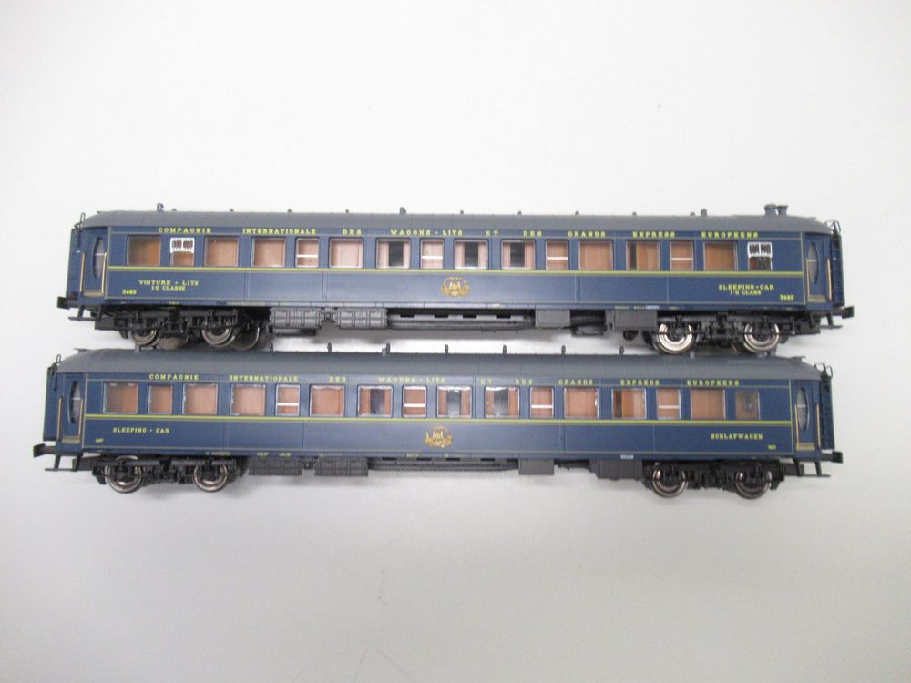 Jouef HJ4129+ HJ4128 Schlafwagen CIWL Orient Express DC H0 | Kaufen auf Ricardo