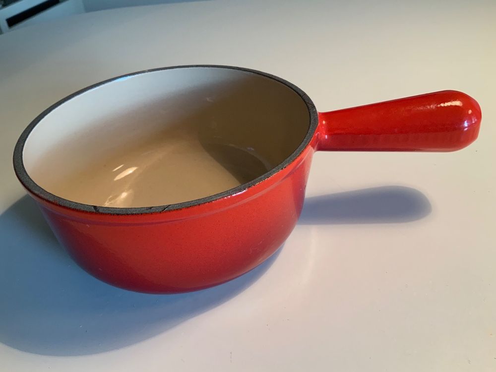 Le Creuset Made in France Gusseisen Fonduepfanne 16 (Gebraucht) in Wil ...