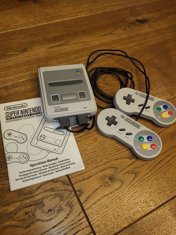 Super Nintendo Classic Mini SNES mini Konsole (Gebraucht) in für CHF 76 ...